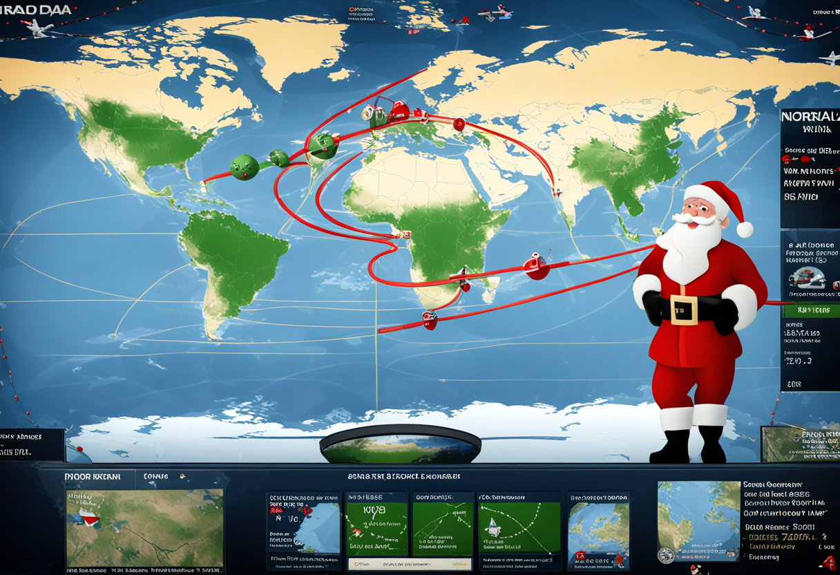 Tracking Santa's Worldwide Journey